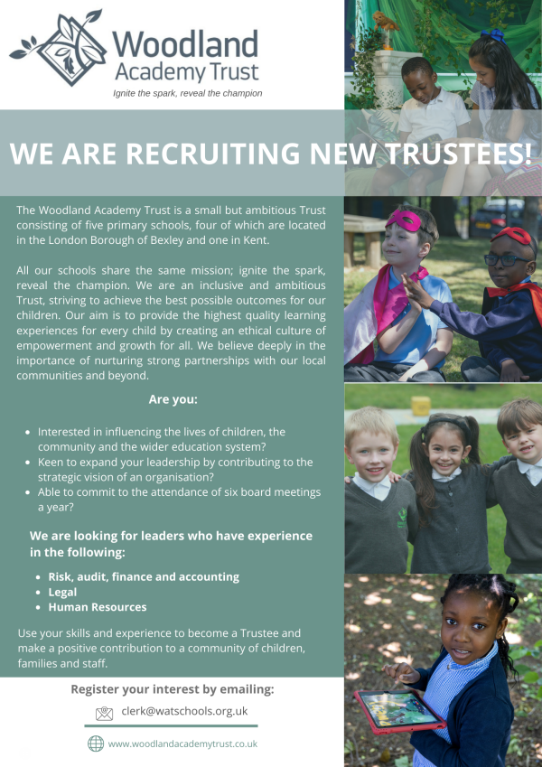 Become a Trustee or Join a Local Academy Committee - Woodland Academy Trust